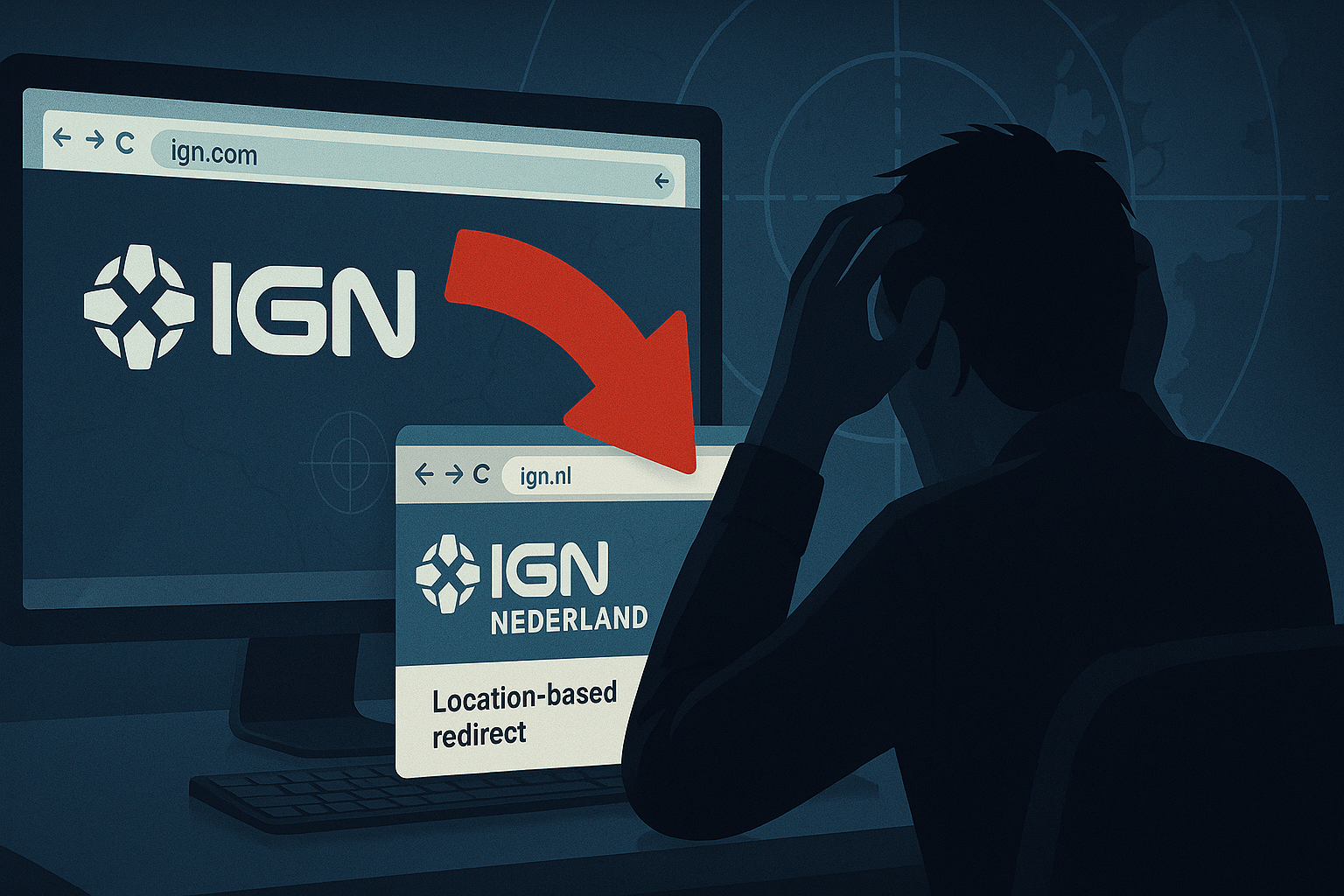 IGN Faces Backlash for GEO-Based Redirects Without User Consent - GamingHQ